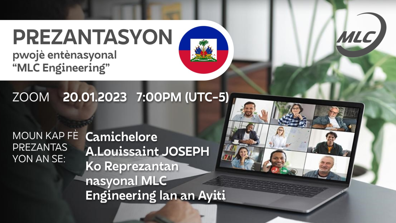 Prezantasyon pwojè entènasyonal "MLC Engineering"