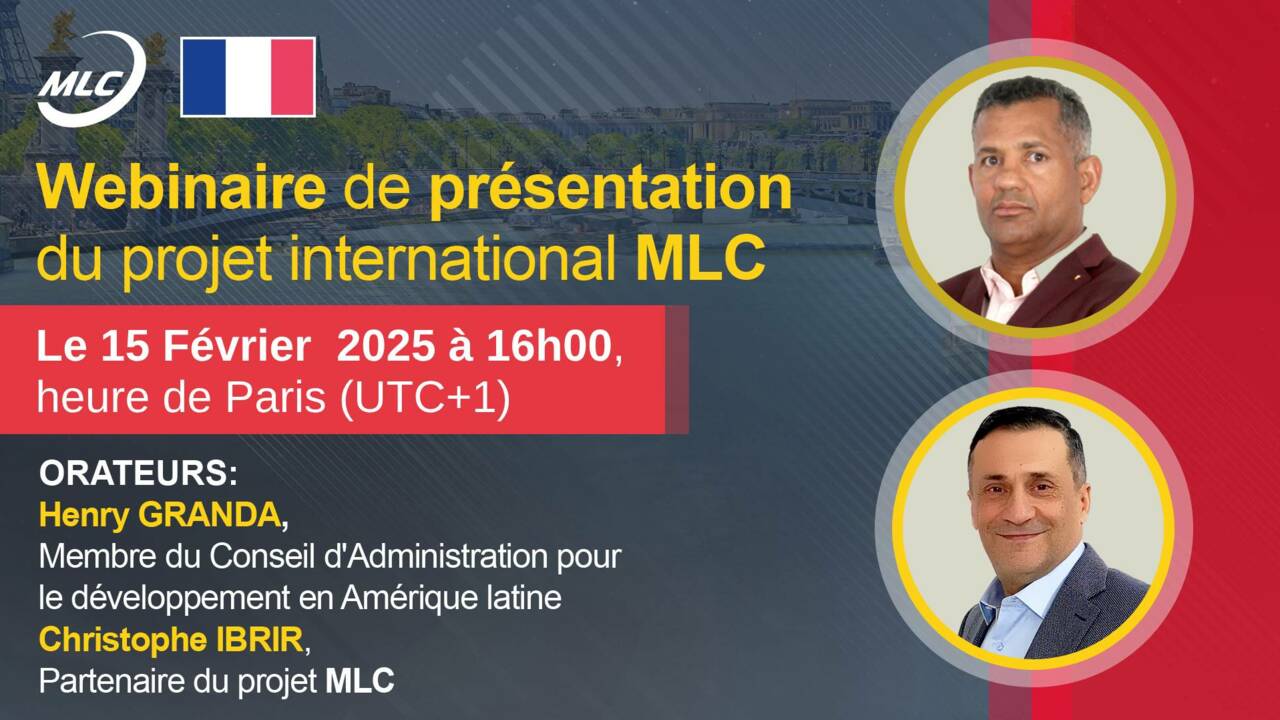 Webinaire de présentation du projet international MLC
